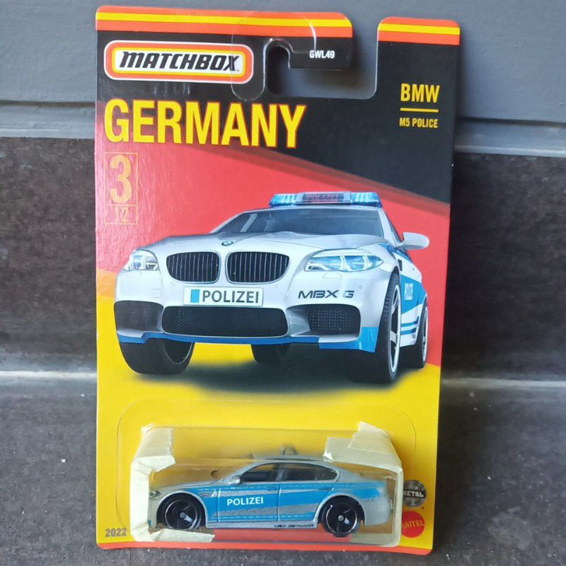 Jual BMW M5 Police Matchbox UK/Germany | Shopee Indonesia