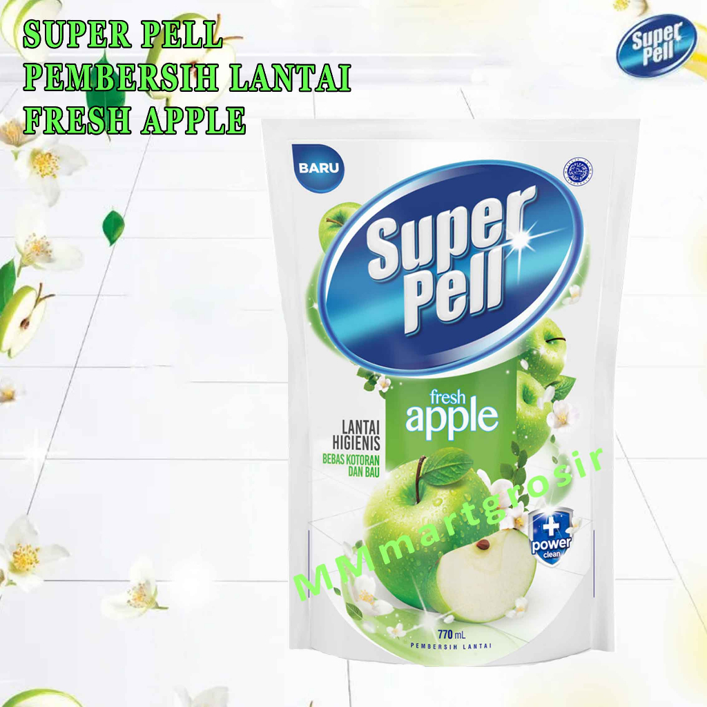 Jual Super Pell/ Pembersih Lantai/ Aroma Fresh Apell/ 770ml | Shopee ...
