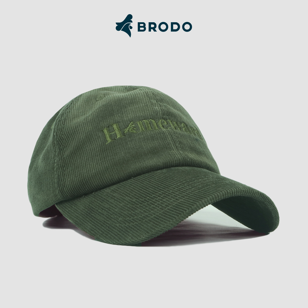 Jual BRODO - Homeward Corduroy Hat Olive | Shopee Indonesia