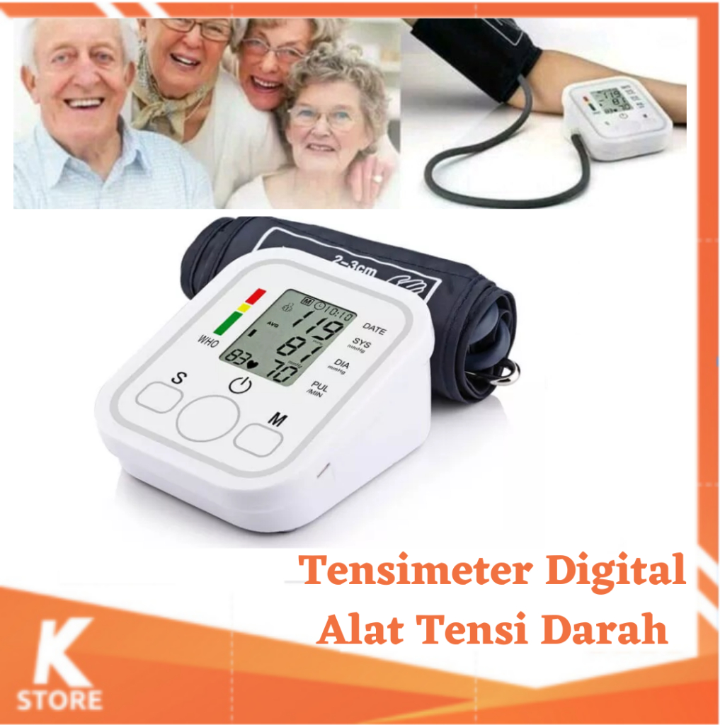 Jual Tensimeter Digital Alat Tensi Darah Digital Alat Ukur Tekanan ...