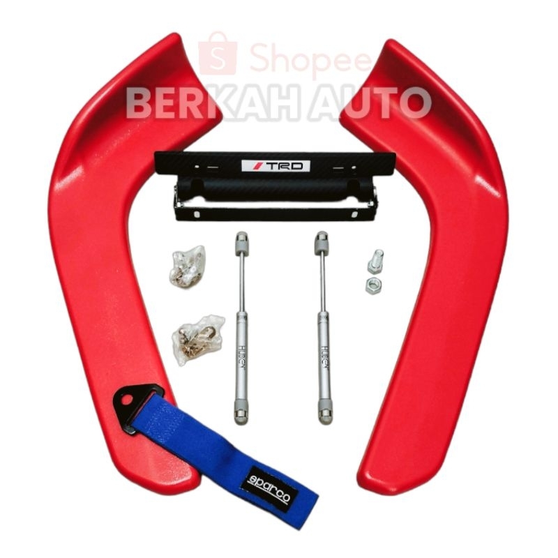 Jual Winglet Bumper DIFFUSER UNIVERSAL Bumper Mobil Truk/Engkel Bus ...