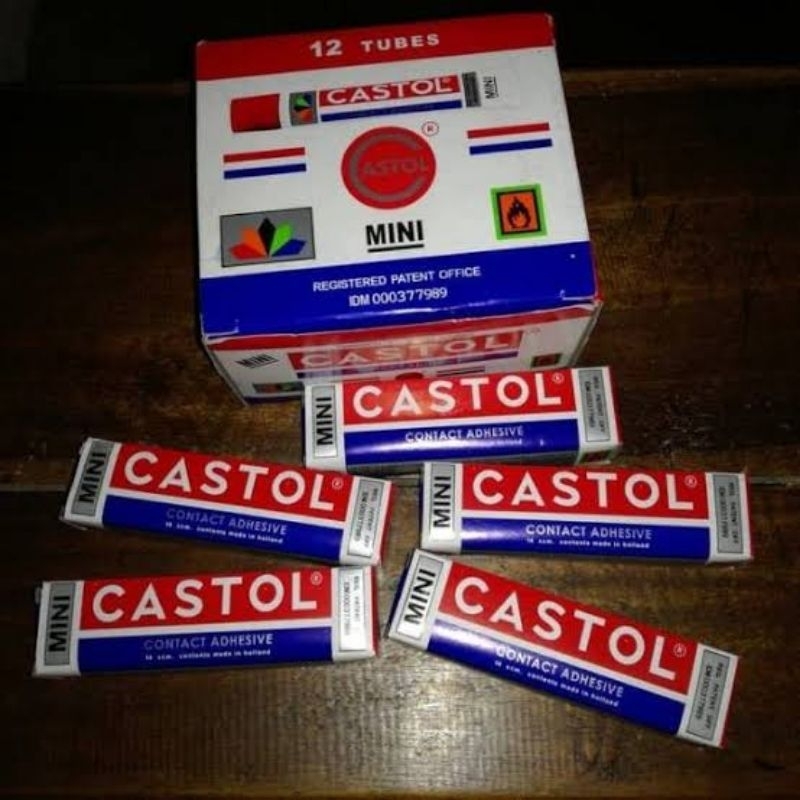 Jual LEM CASTOL MINI ORI / LEM KUNING 14 CC | Shopee Indonesia