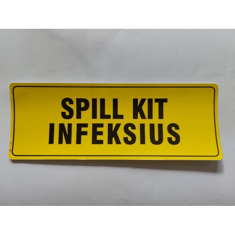 Jual Stiker Spill Kit Infeksius | Shopee Indonesia
