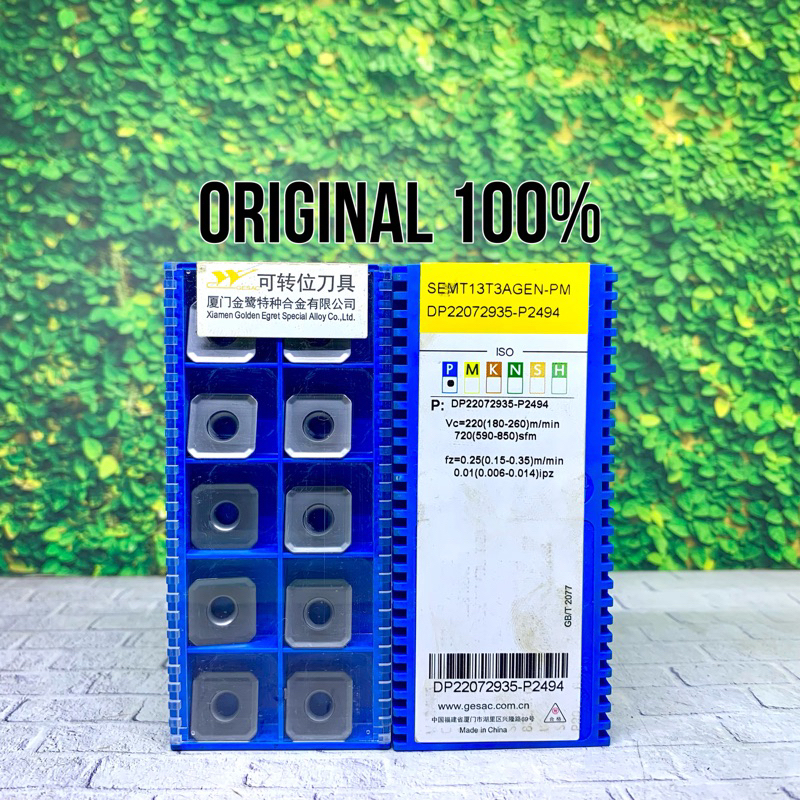 Jual Insert SEMT 13T3 original Gesac baru..SEMT13 T3..SEMT13T3..SEMT 13 ...