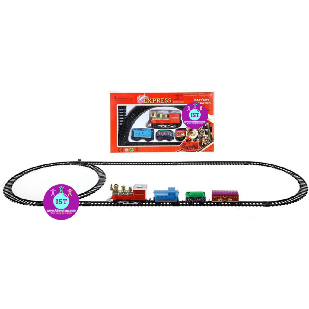 Jual COM Mainan Kereta Api Mini Express Train Set 2001 | Shopee Indonesia