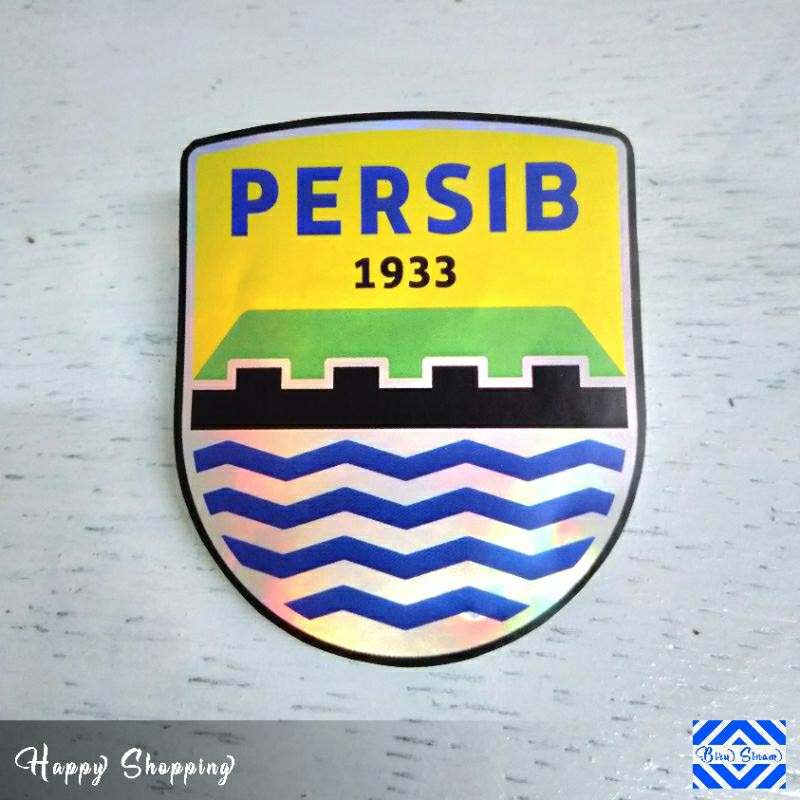Jual Sticker PERSIB BANDUNG Hologram Anti Air Murahhh | Shopee Indonesia