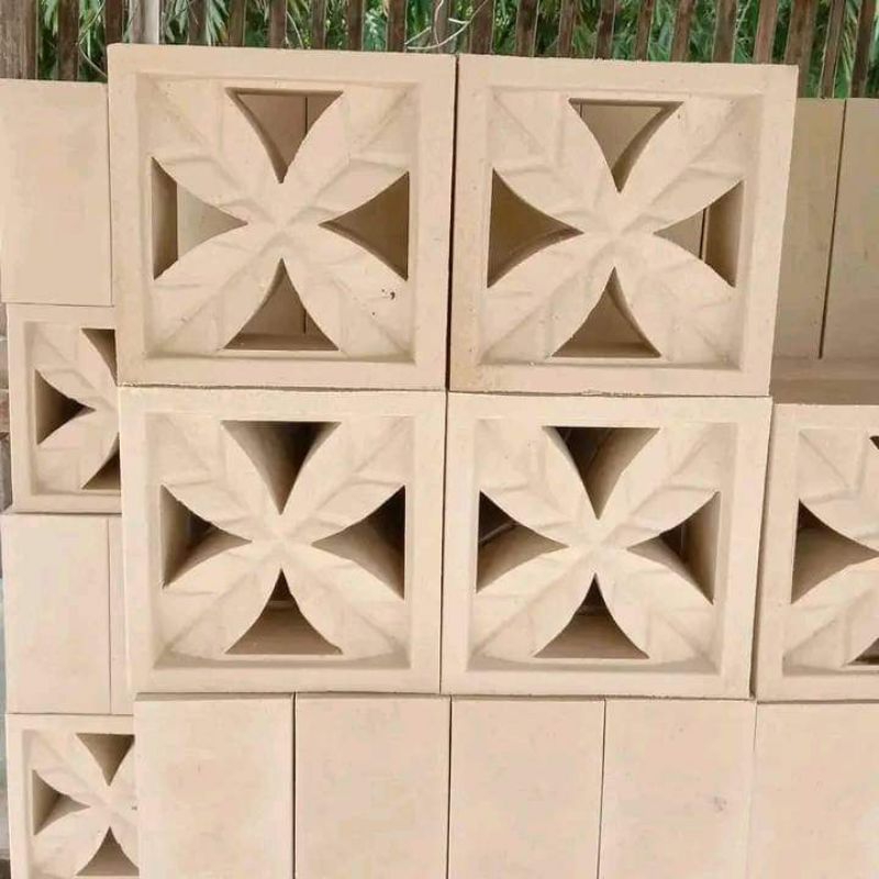 Jual Roster Beton Minimalis motif daun jambu putih | Pagar Rumah ...
