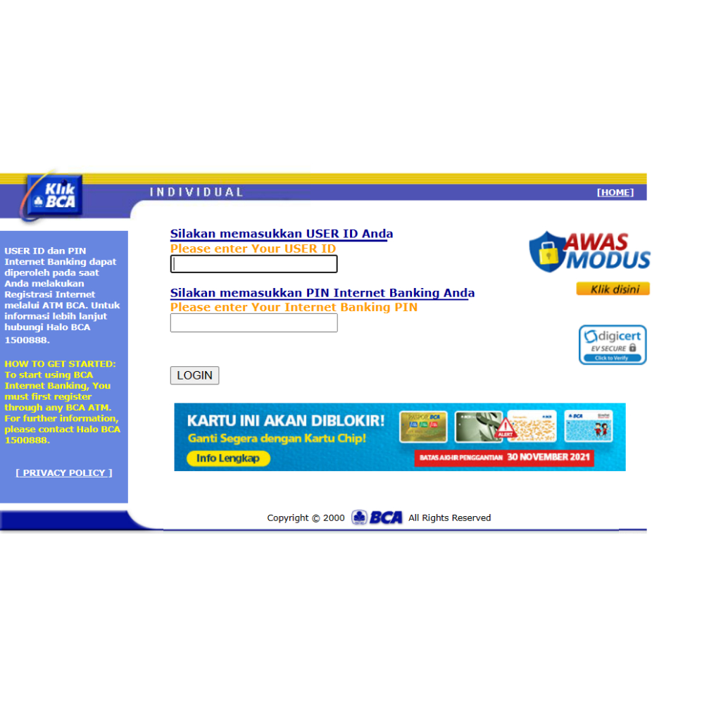 Jual Script / Source Code Scrape Mutasi BCA, aktif 24 JAM | Shopee Indonesia