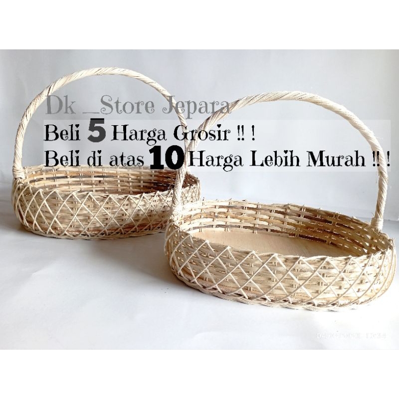 Jual Keranjang Anyaman Rotan Model Nanas Natural | Shopee Indonesia