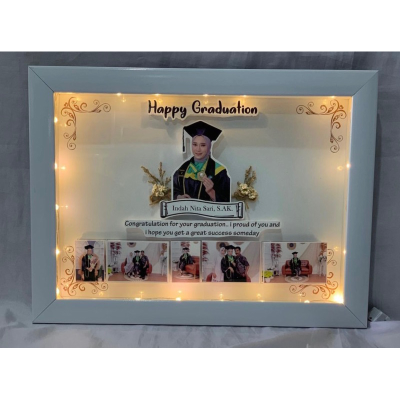 Jual Pop Up Frame Buket Bunga atau Jam Big Size Kado pernikahan nikah ...