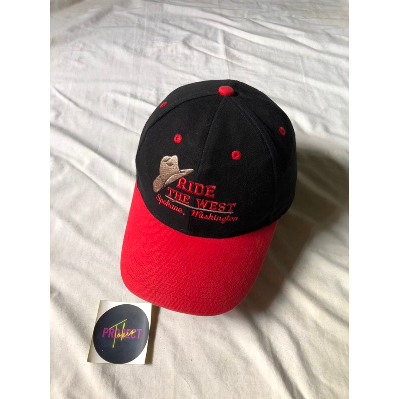 Jual Topi Two Tone Cap “Ride The West” by Otto | Shopee Indonesia