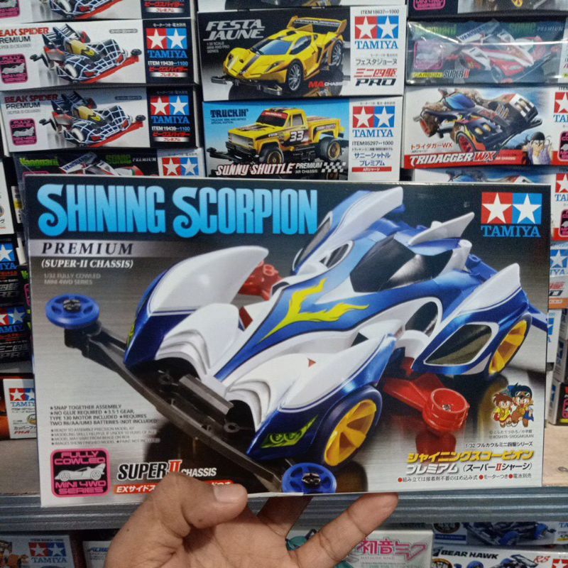Jual Tamiya 19436 Shining Scorpion Premium ( Super 2 Chassis ) | Shopee ...