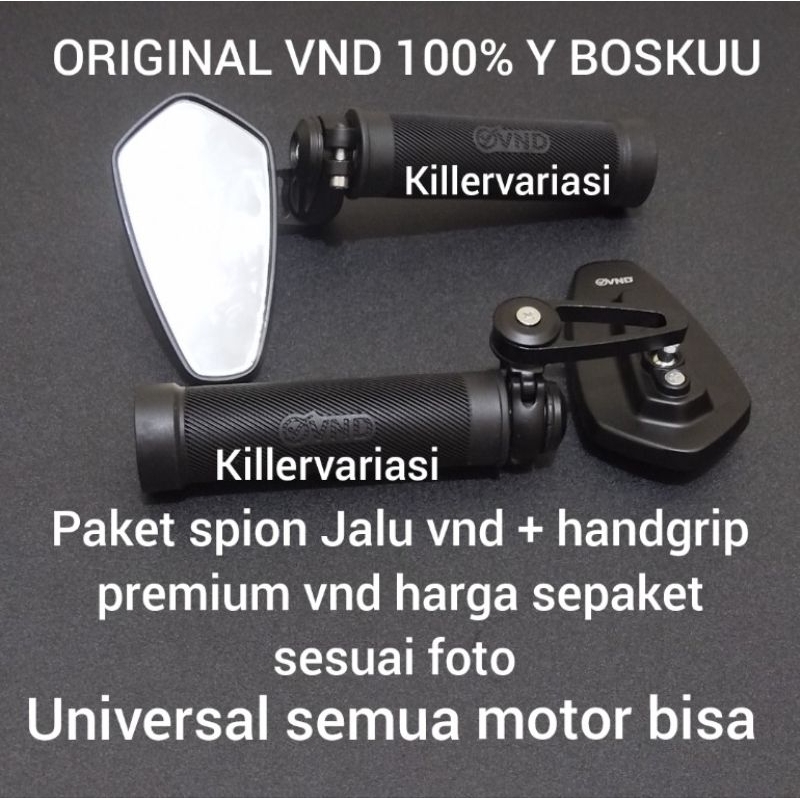 Jual SPION JALU OVAL VND + HANDGRIP VND PREMIUM ORIGINAL UNIVERSAL ...