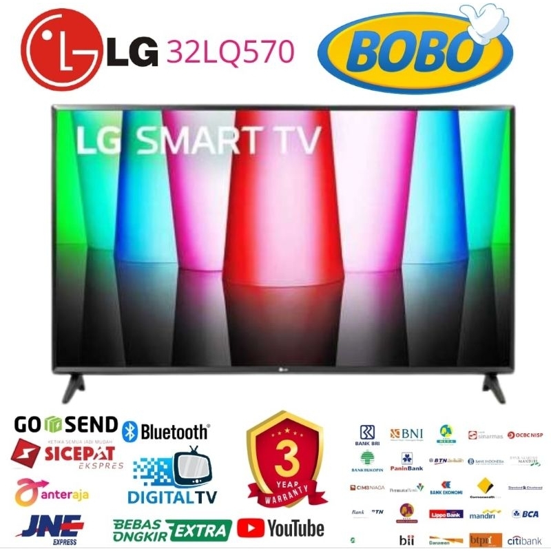 Jual LG 32LQ570BPSA SMART TV 32 Inch NEW 2022 32LQ570 BPSA ThinQ AL ...