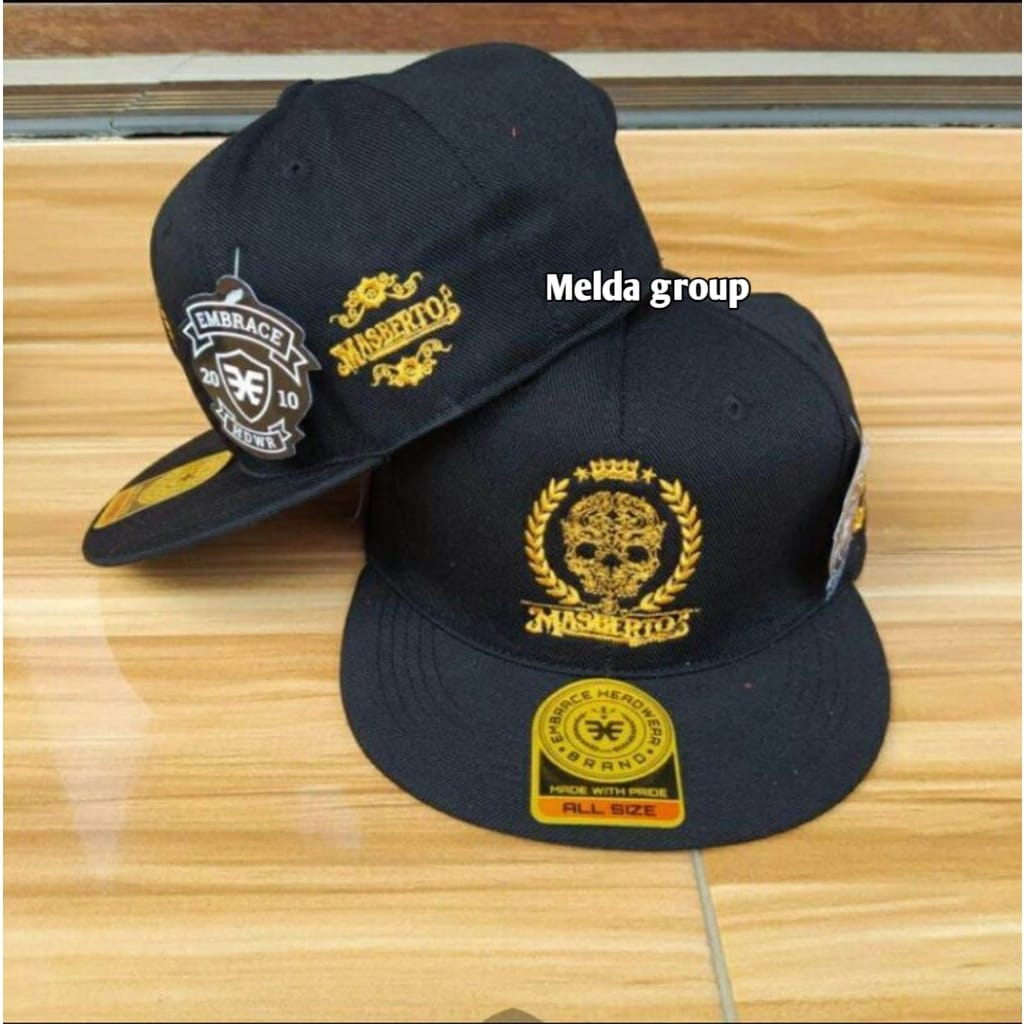 Jual Terbaru Topi Snapback Hip Hop Pria Dewasa Distro Bordir MASBERTO ...