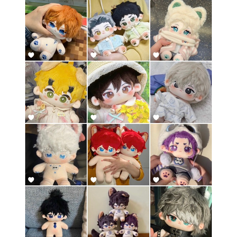 Jual request pre order jajan doll anime genshin impact enstars vtuber ...
