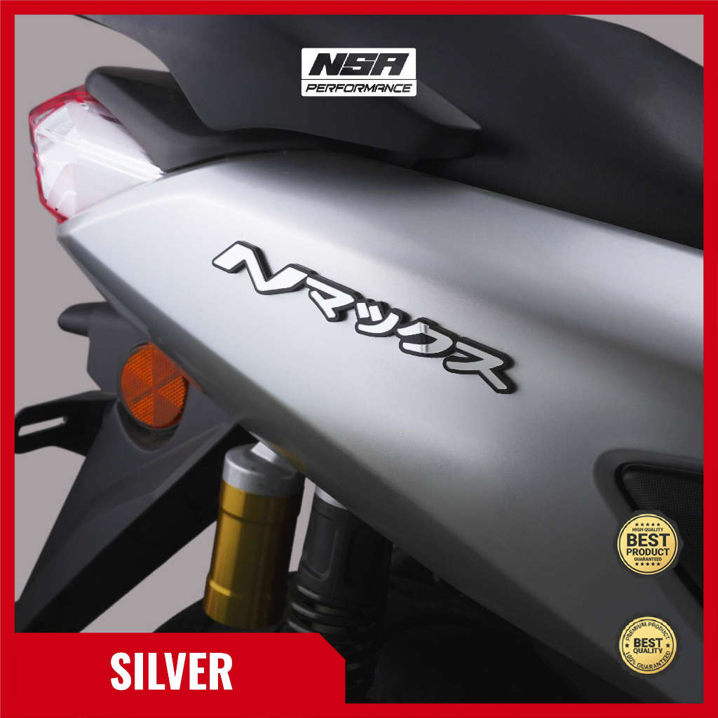 Jual NSA Emblem Nmax 2pcs Logo Nmax Japan 3d Stiker Motor Nmax Sticker ...