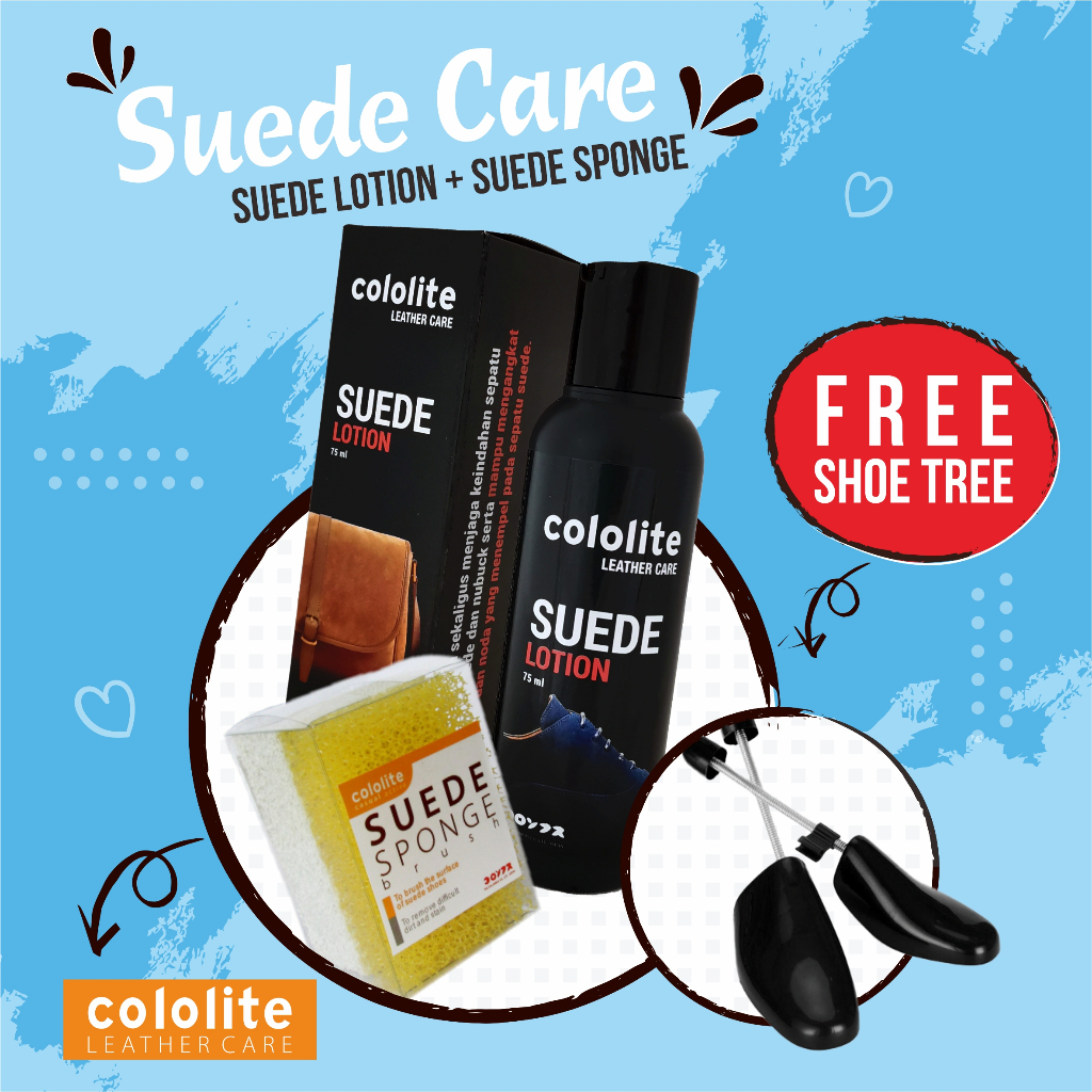 Jual Cololite Suede Care Package (2 item) | Shopee Indonesia
