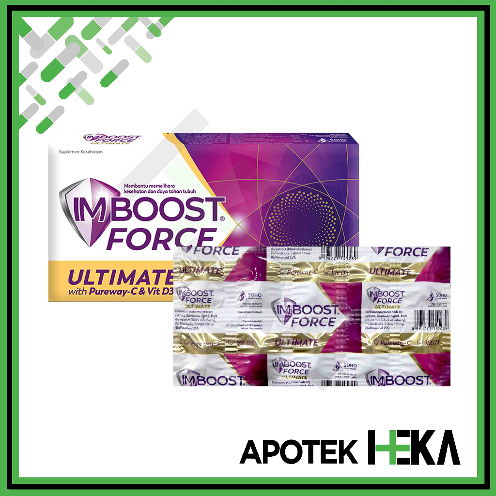 Jual Imboost Force Ultimate Kaplet Box isi 3x10 Tablet - Daya Tahan ...
