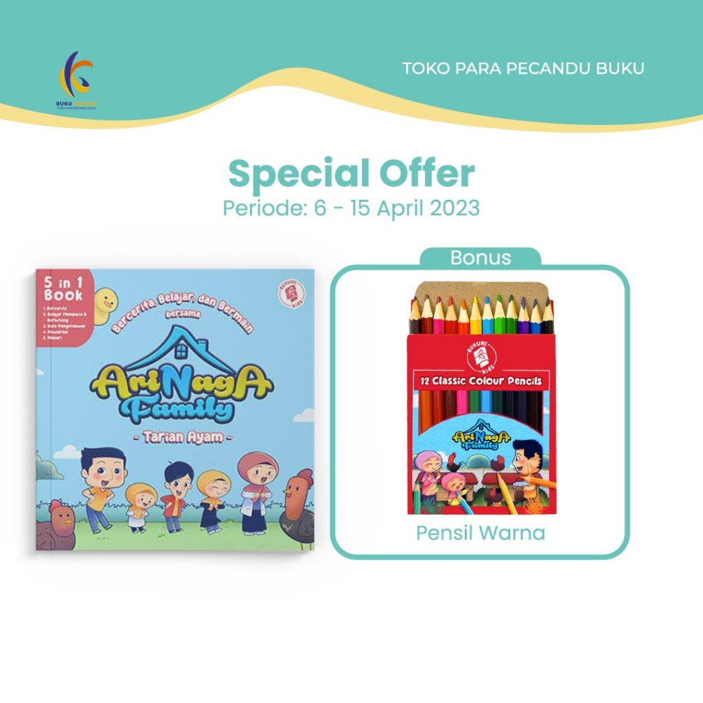 Jual Buku Anak - Tarian Ayam - Arinaga Family - Bukune Kids ...