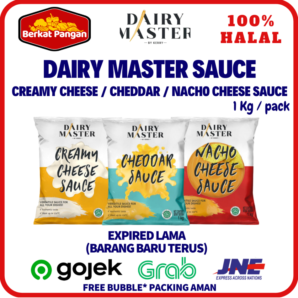 Jual DAIRY MASTER Saus Keju Cheddar Cheese Sauce / Creamy Cheese Sauce ...