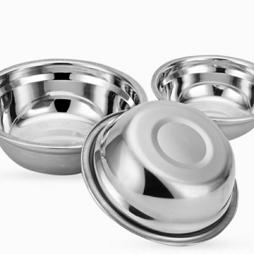 Jual Mangkuk Stainless 15 cm & 13 cm - 15 cm | Shopee Indonesia