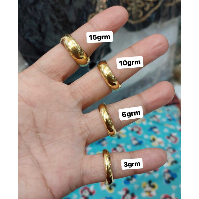 Jual cincin Golden (GDN) cincin belah rotan replika emas 24k replika ...