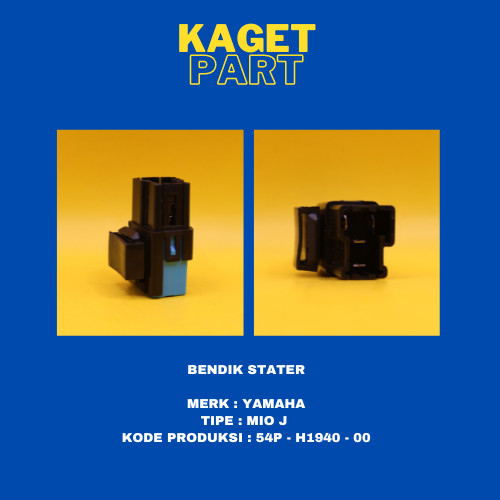 Jual BENDIT STATER MERK YAMAHA TIPE MIO J ( 54P - H1940 - 00 ) | Shopee ...