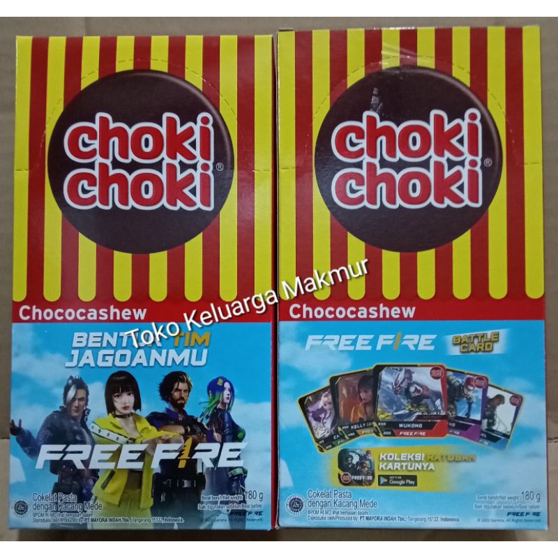 Jual CHOKI CHOKI CHOCOCASHEW ISI 20PCS PER BOX | Shopee Indonesia