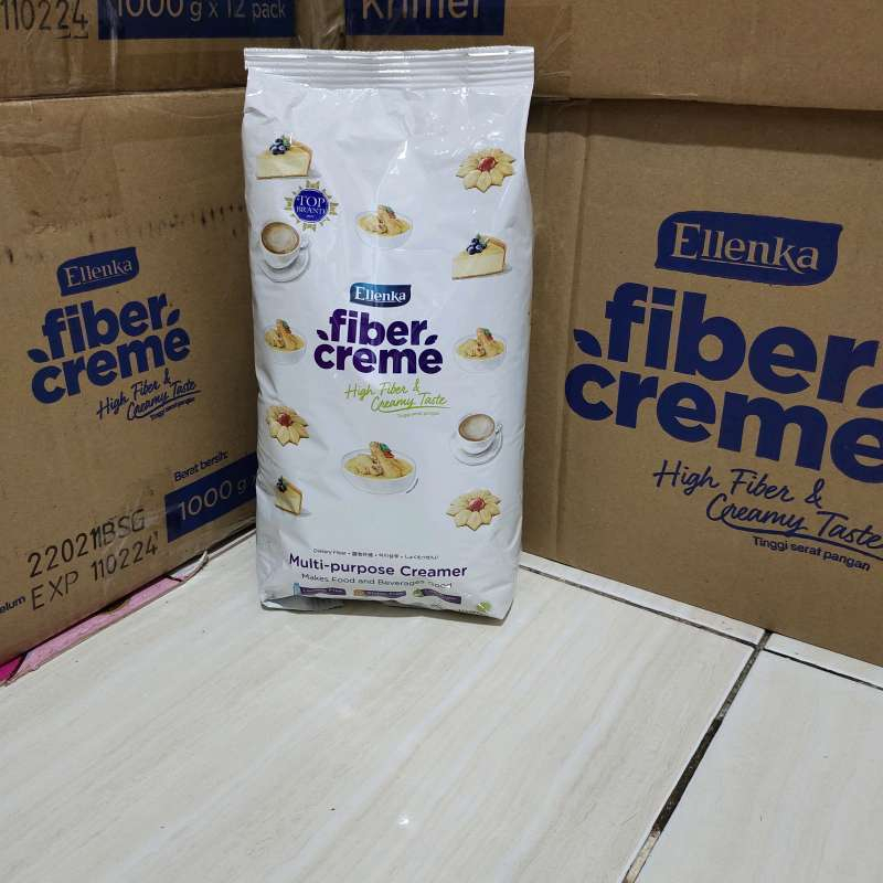 Jual ELLENKA FIBER CREME 1000 GR(GUSSET BAG) | Shopee Indonesia