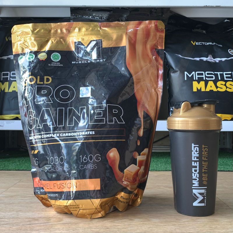 Jual M1 Pro Gainer 6 lb lbs Muscle First mass bulking weight gain 2721 ...