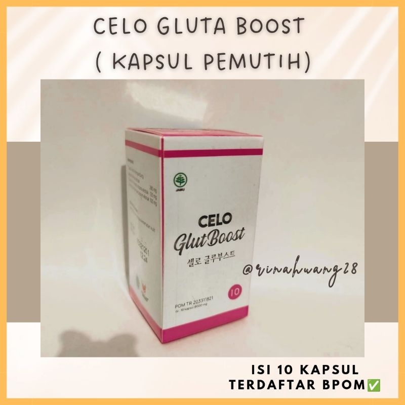Jual (READY SIAP KIRIM) CELO GLUTA BOOST / Minuman Djamu Pinky Celo (10 ...