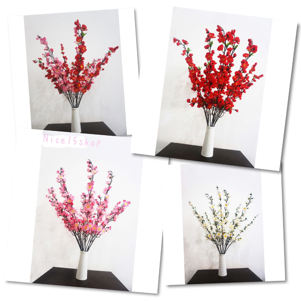 Jual Pohon Bunga Imlek Meihua Sakura Mehwa 60cm | Shopee Indonesia