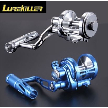 Jual Reel Lurekiller Asli Reel jigging reel OH Reel Overhead handle ...