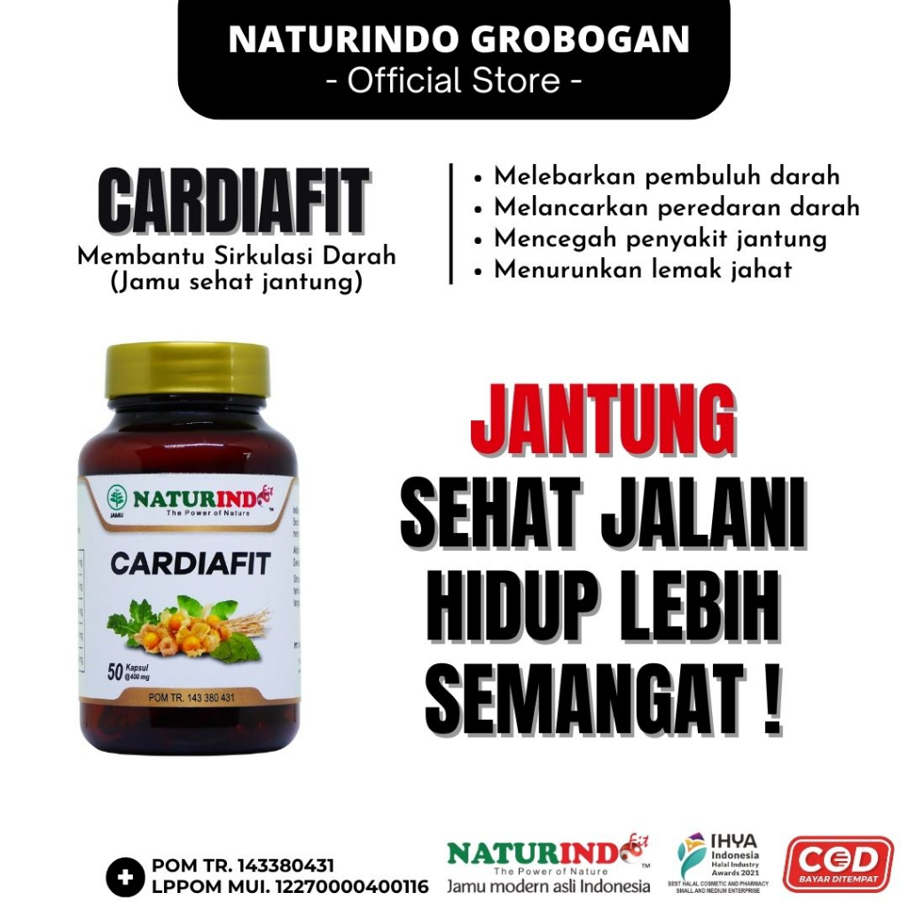 Jual Obat Herbal Untuk Merawat Jantung Membantu Sirkulasi Darah ...