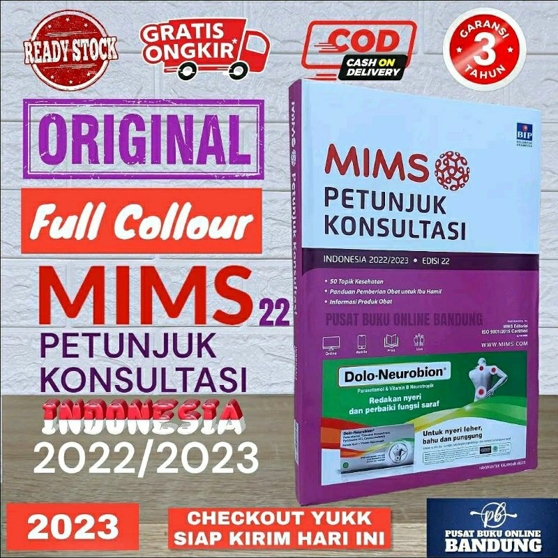 Jual PAKET 3 BUKU MIMS+ISO MIMS PETUNJUK KONSULTASI EDISI 22 2022/2023 ...