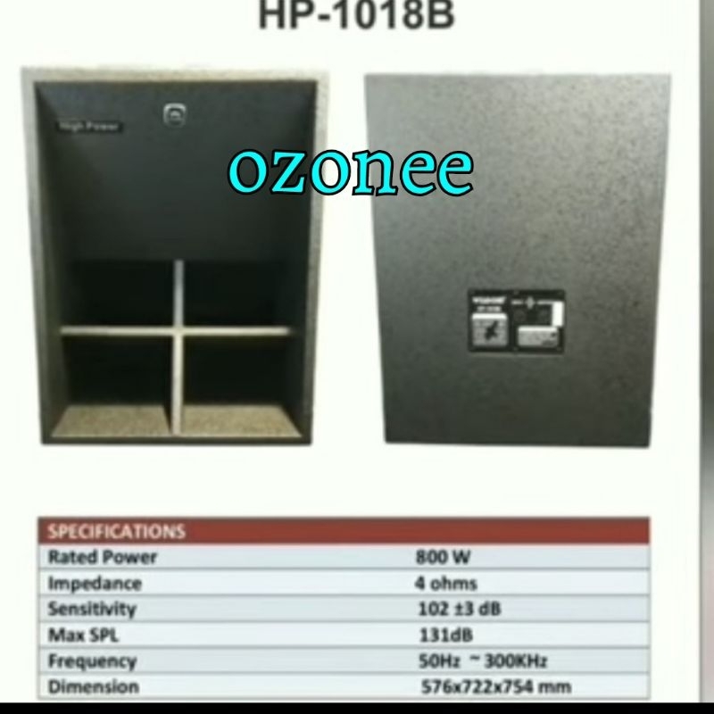 Jual SUBWOOFER 18 INCH WISDOM HP 1018B HP1018B ORIGINAL | Shopee Indonesia