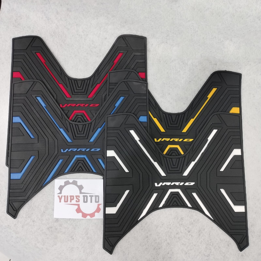 Jual KARPET VARIO 125 150 NEW ALAS KAKI HONDA VARIO TERBARU 2018 - 2023 KARET TATAKAN KAKI ...