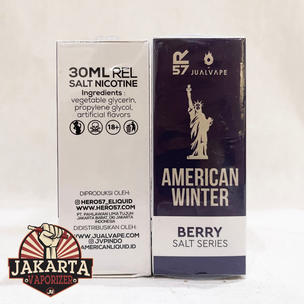 Jual [SALT] AMERICAN WINTER BERRY SALTNIC 30ML 24MG BY HERO57 X JVP ...