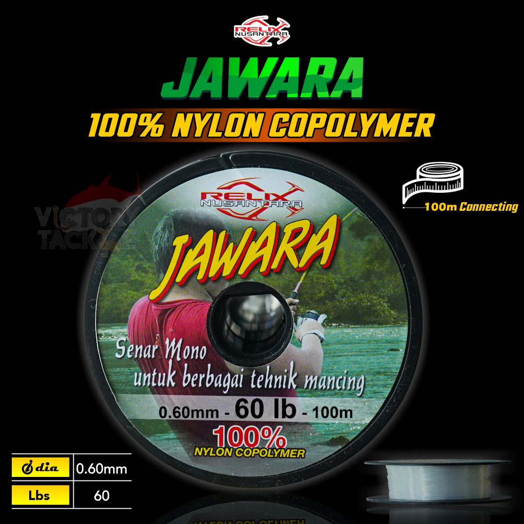 Jual EXTRA BONUS | RELIX NUSANTARA JAWARA CLEAR CONNECTING 100 METER ...