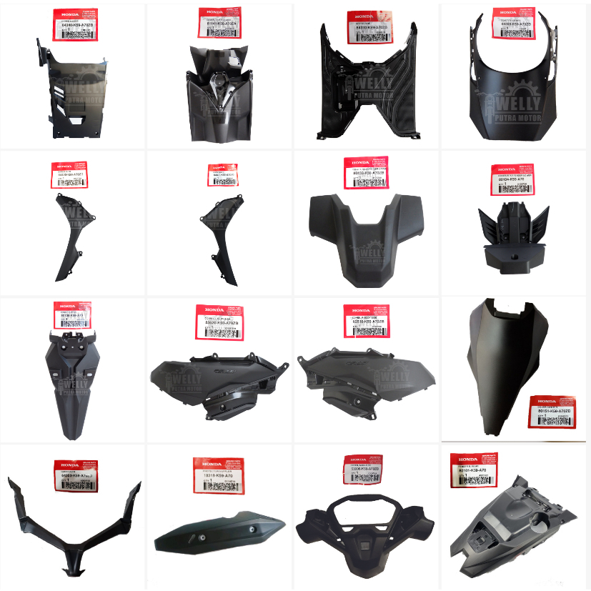 Jual Paket Bodi Body Kasar Vario 125 150 Led New 2018-2022 Ori Honda ...