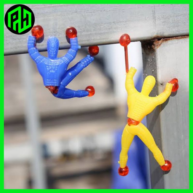 Jual mainan spider-man dinding mainan lempar dinding Cowok Cewek ...
