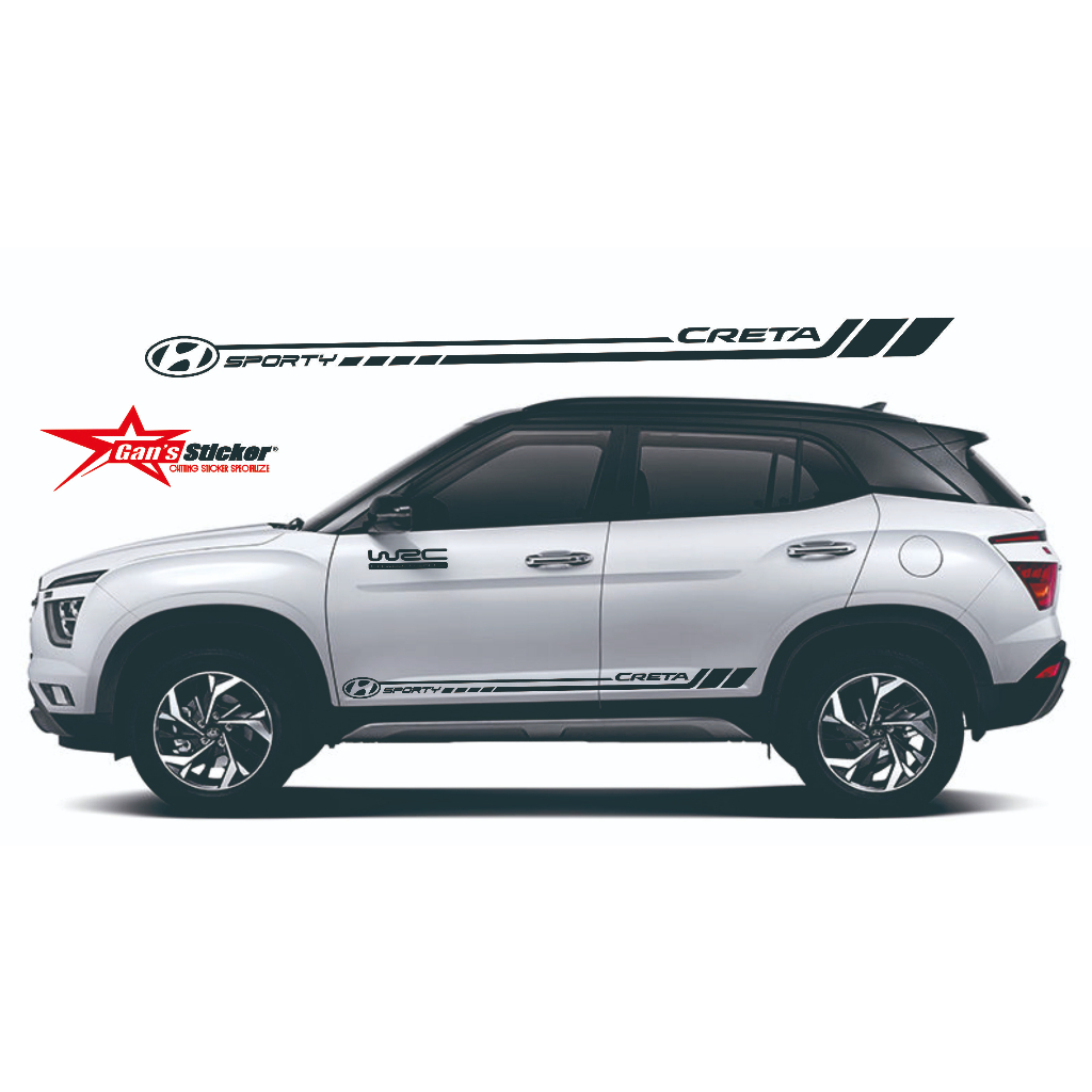 Jual Sticker hyundai creta sticker hyundai | Shopee Indonesia