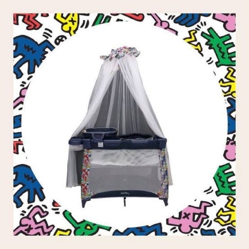 Jual TURUN HARGA!! Cocolatte x Keith Haring Official Baby Box (Preloved ...