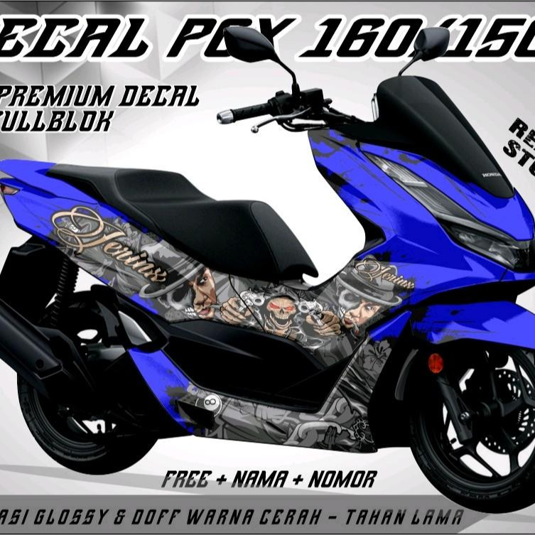 Jual decal pcx 160 full body striping pcx 160 full body sticker pcx 160 ...