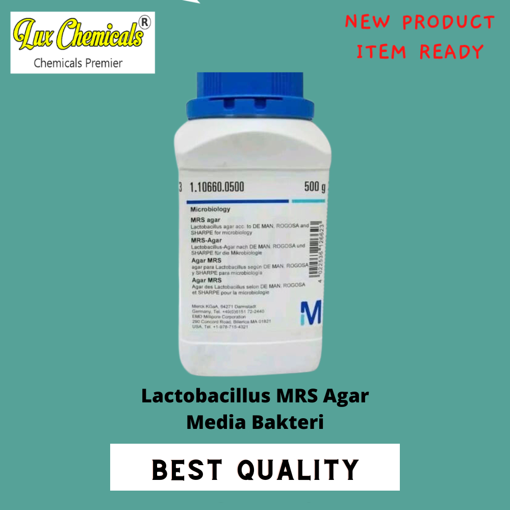 Jual Lactobacillus MRS Agar per 10 gr Media Bakteri Merck Mikrobiologi ...