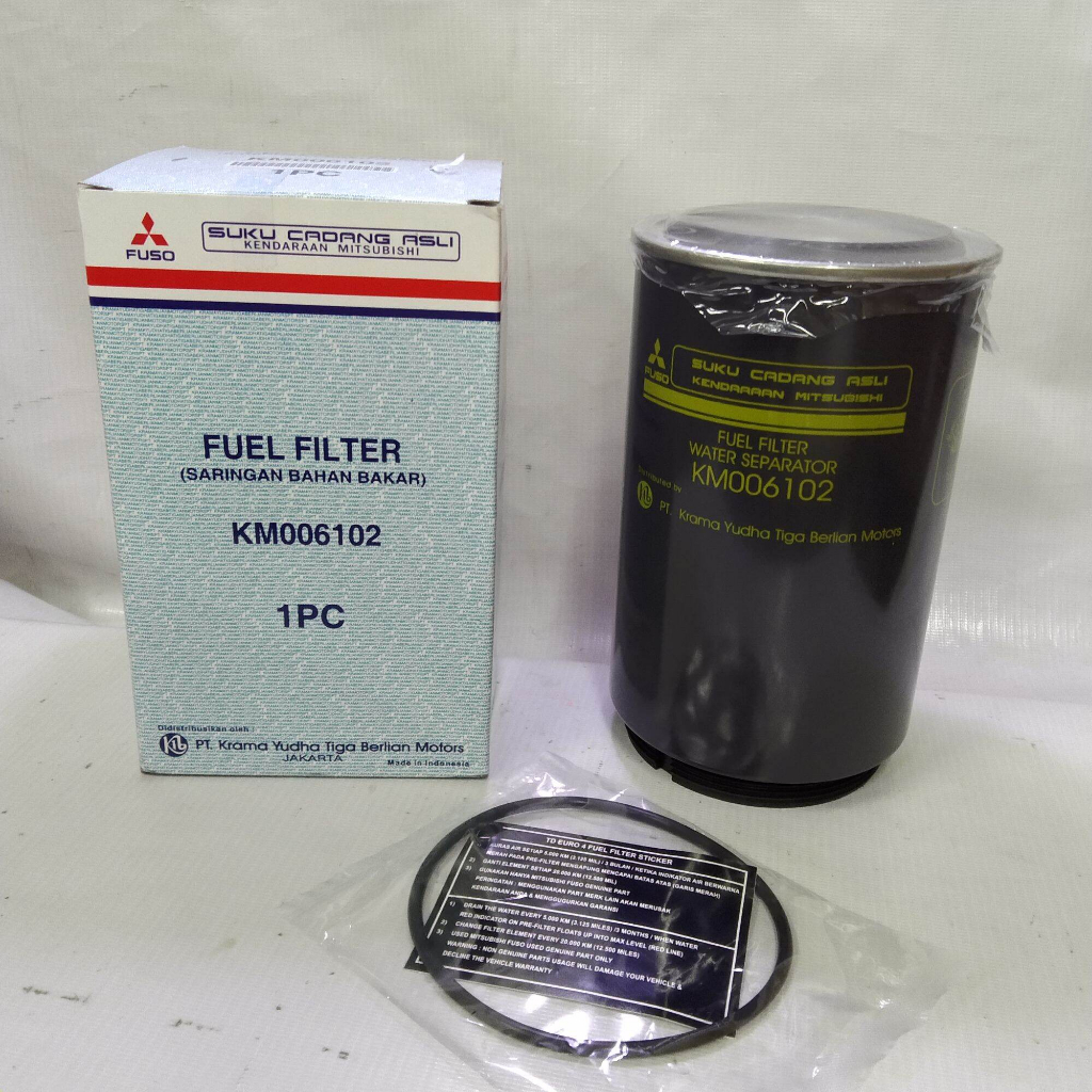 Jual Filter Solar Bawah/ Fuel Filter/ Saringan Bahan Bakar Canter New ...
