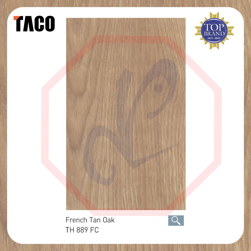 Jual TACO HPL WOODGRAIN SHEET FRENCH TAN OAK TH 889 FC Pelapis Triplek ...