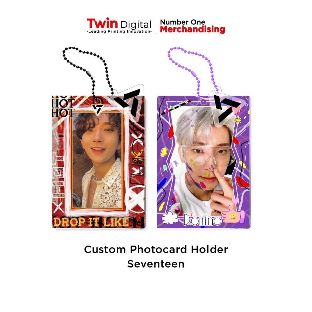 Jual Twindigital Custom Photocard Holder Seventeen Poca Frame Deco ...