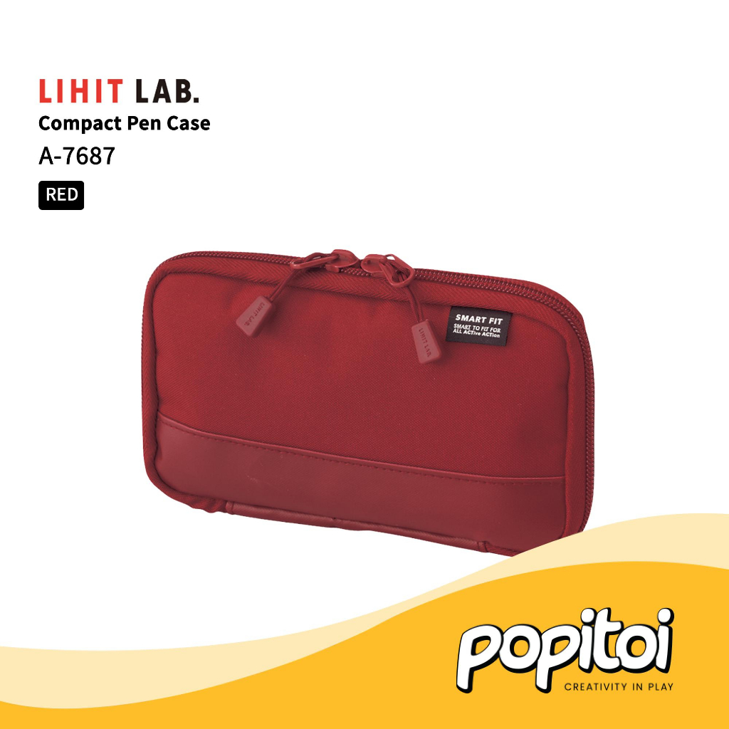 Jual Lihit Lab A-7687 Compact Pen Case Tempat Kotak Pensil Sekolah ...